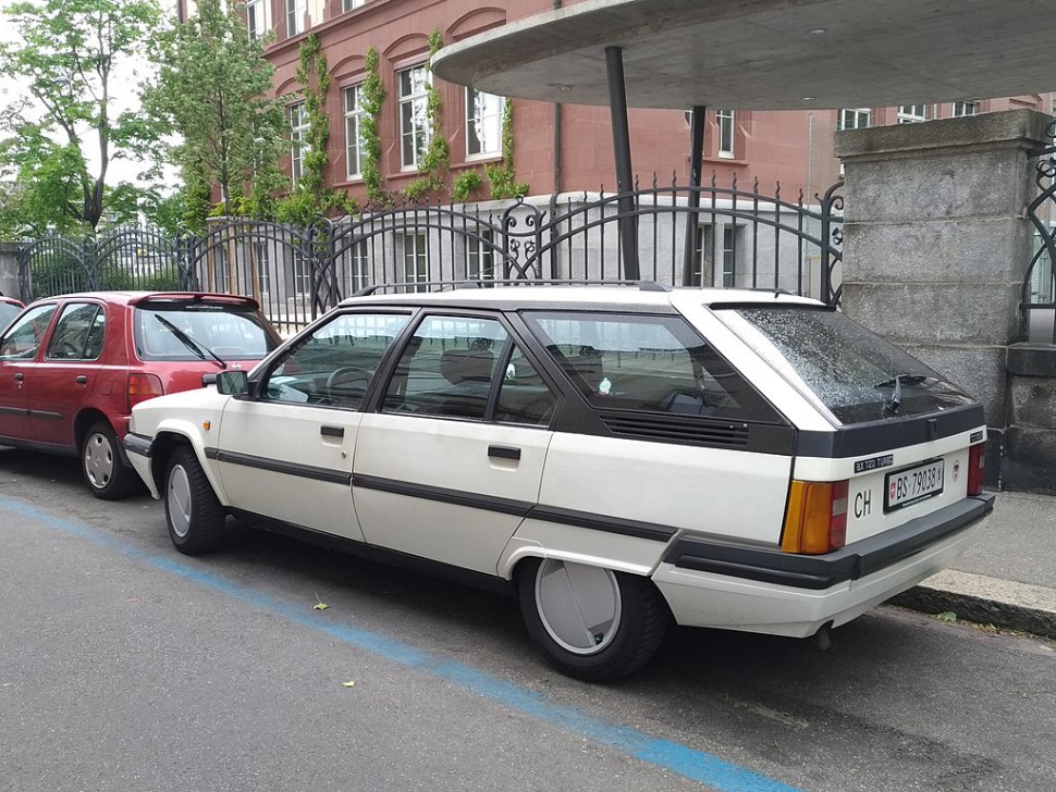 Citroen BX spécifications techniques et économie de carburant